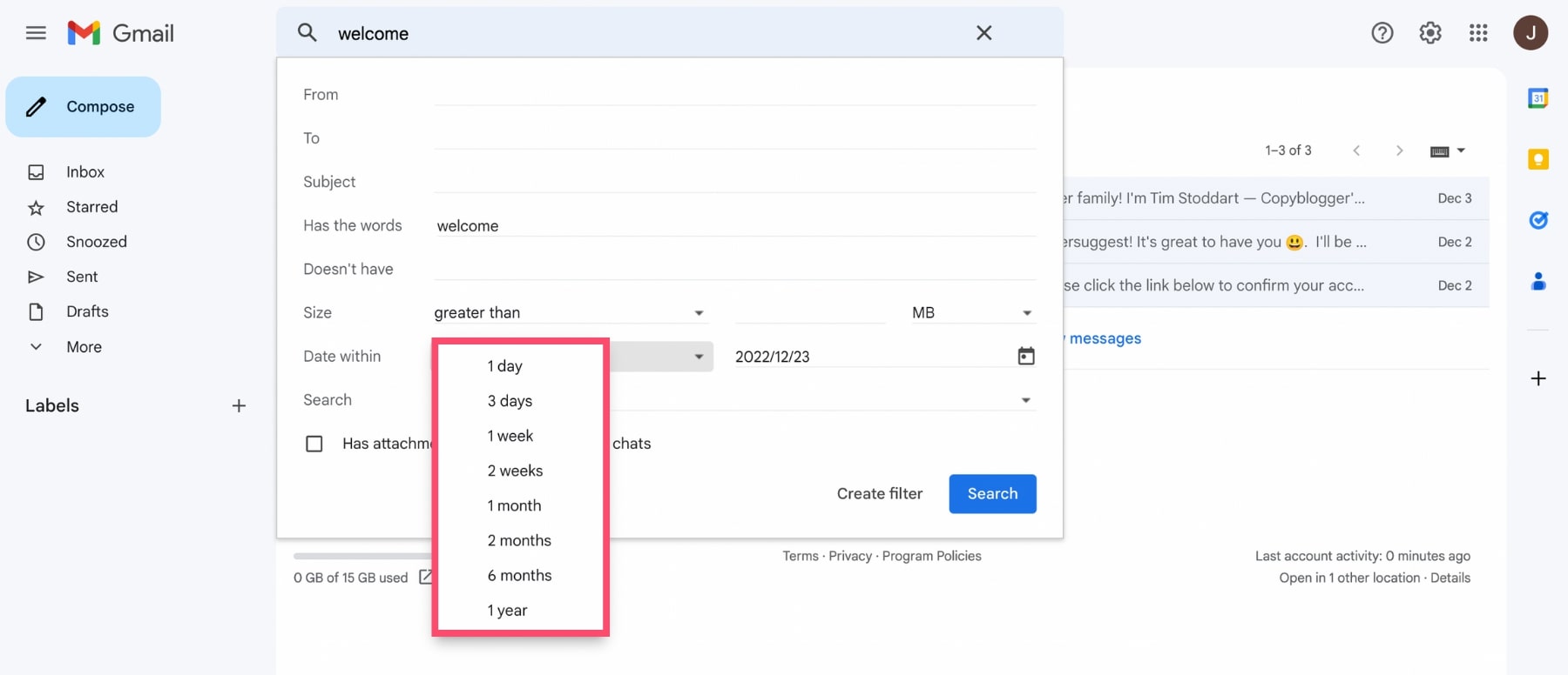 9 Easy Ways To Search Gmail By Date Tried Tested 